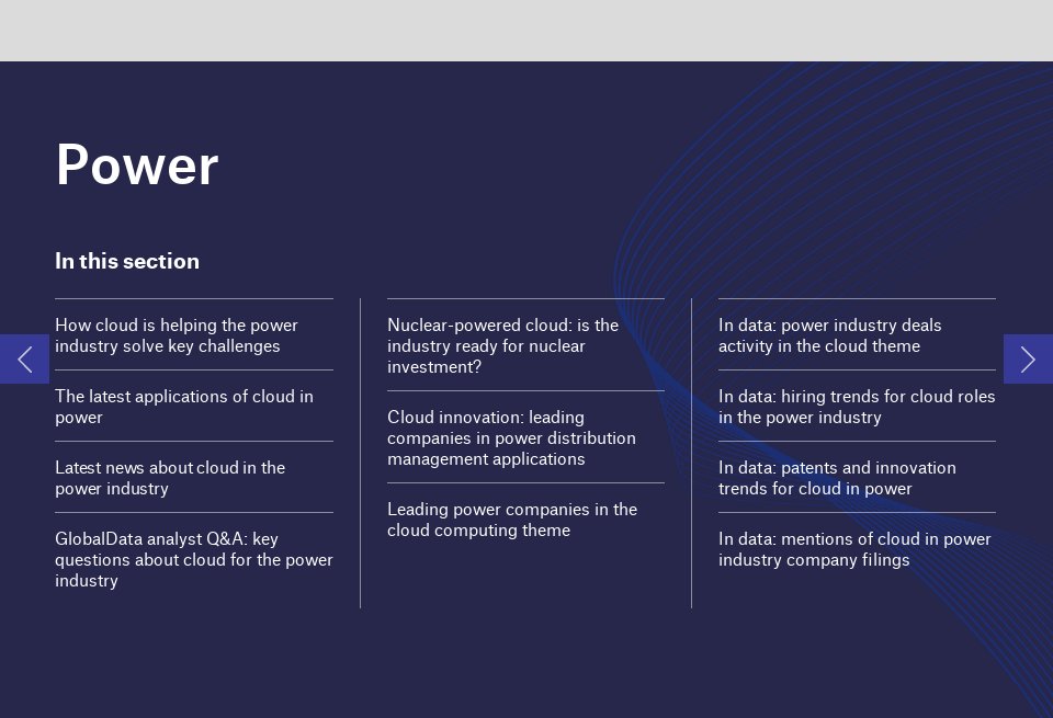 The transformative power of cloud - Thematic Take: Cloud