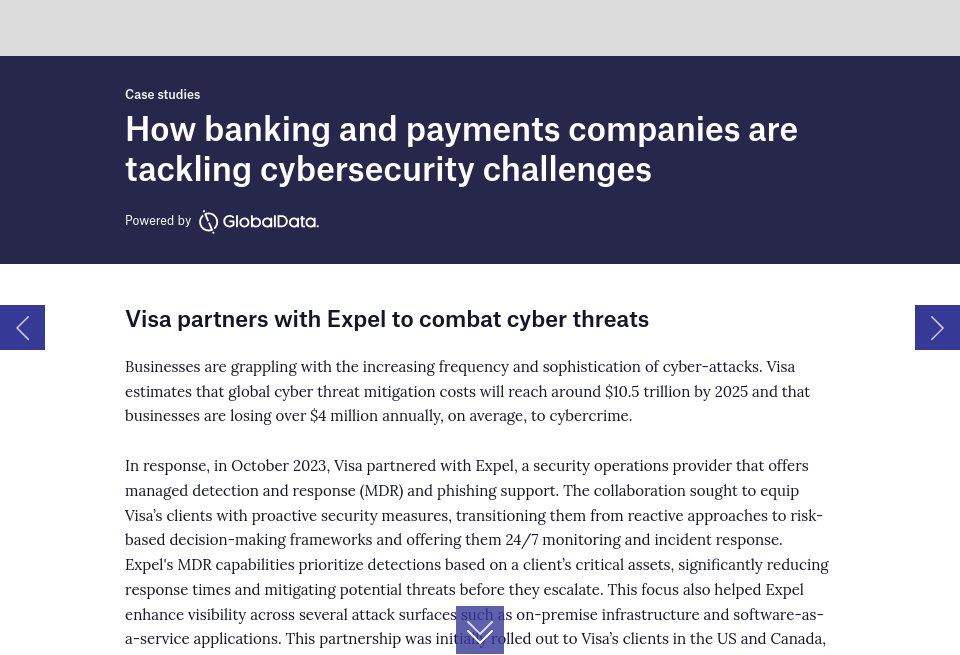 Case studies: cybersecurity in banking - Thematic Take: Cybersecurity in 2024