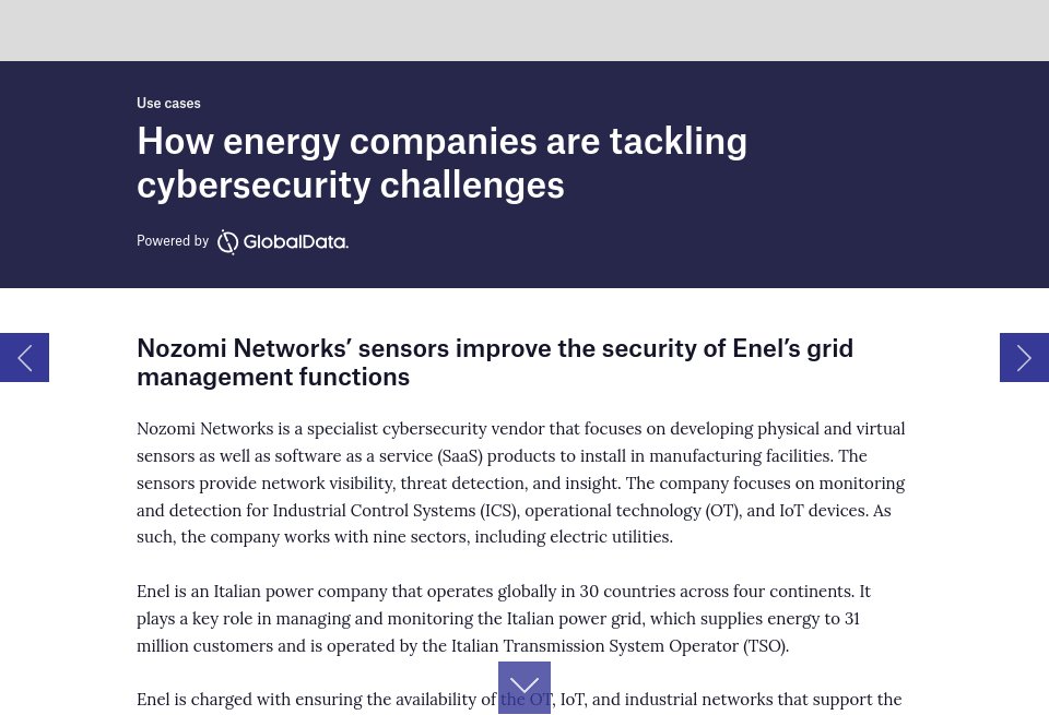 Case studies: cybersecurity in energy - Thematic Take: Cybersecurity in 2024