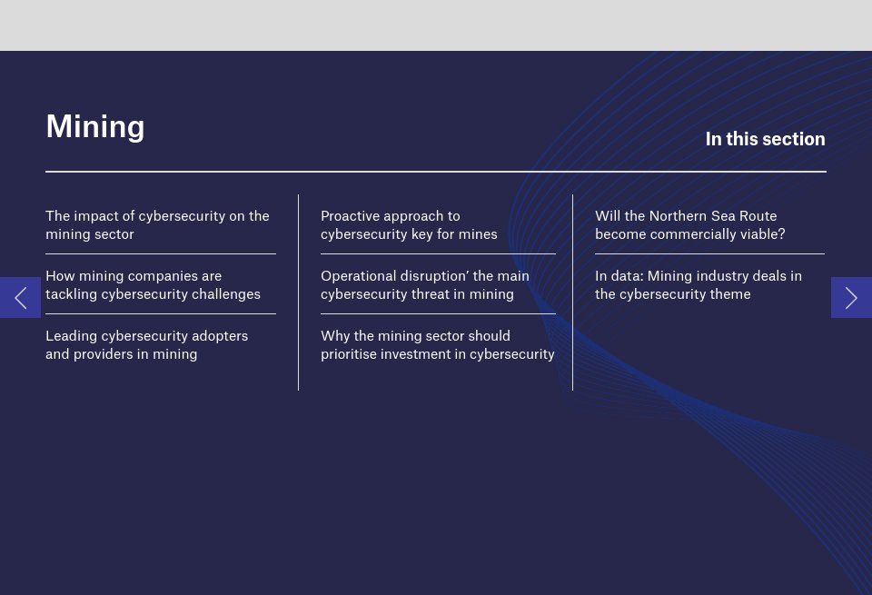 Mining - Thematic Take: Cybersecurity in 2024