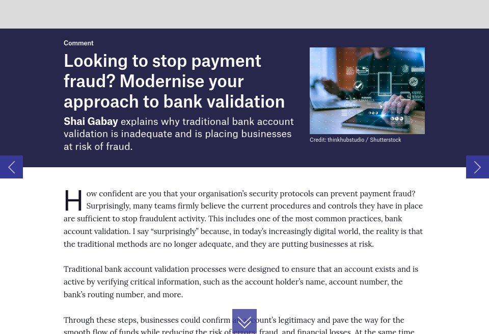 Looking to stop payment fraud? Modernise your approach to bank ...
