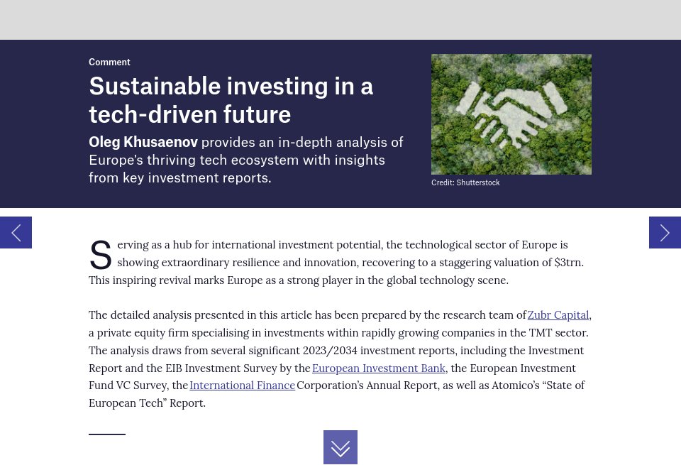 Sustainable investing in a tech-driven future - Thematic Take: ESG in 2024